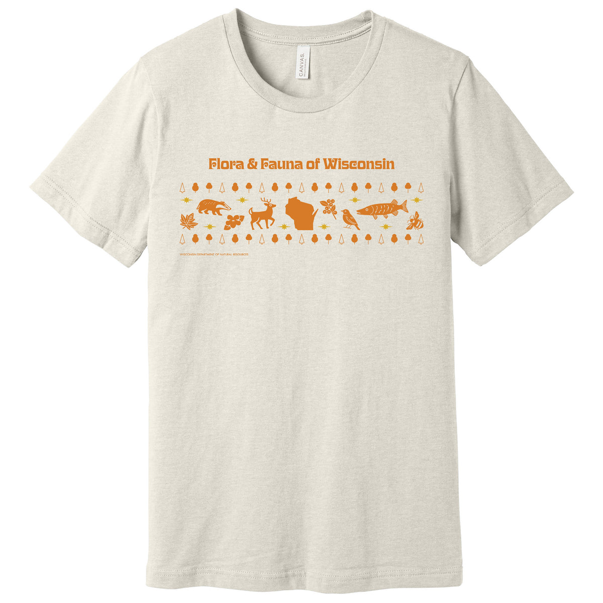 Flora & Fauna of Wisconsin Adult Tee – Wisconsin DNR